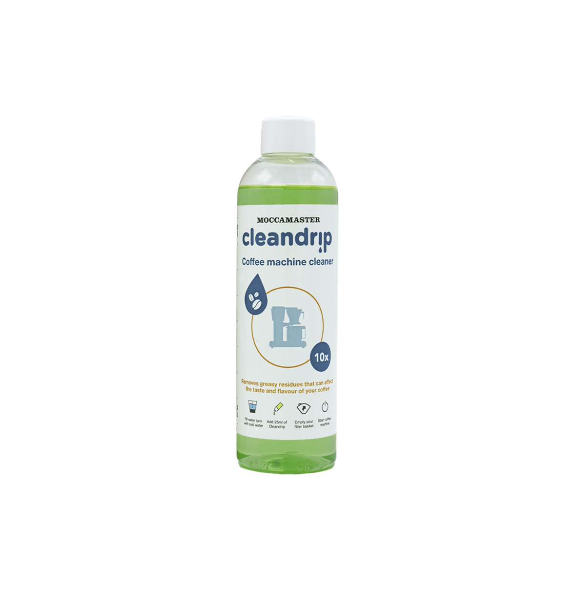 Cleandrip: effective cleaning agent for Moccamaster coffee machines